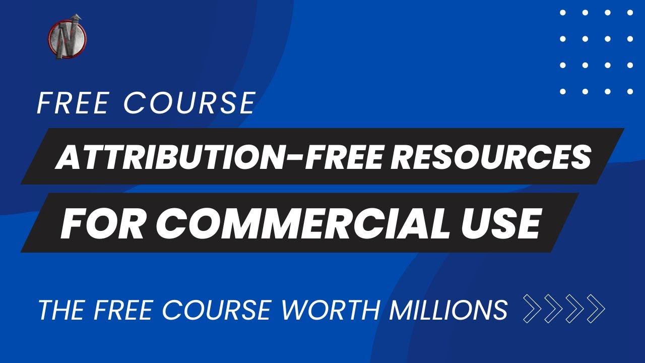 License-Free Icons [Chapter 1] | Attribution-Free Resources for Commercial Use (Course)