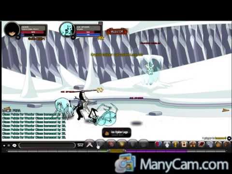 quest ice caves. | sargentos do aqw