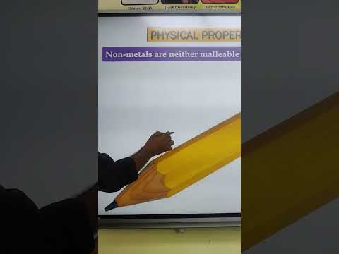 non metal are brittle in nature