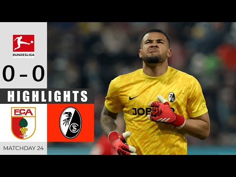 Augsburg gegen Freiburg 0 - 0 | HIGHLIGHTS | Bundesliga 2024/25