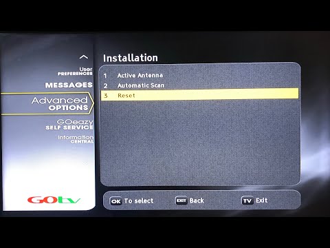 How to Reset your Gotv Decoder