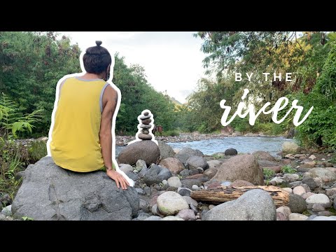 [Lonely Vlog] Finding my way to the river, the art of stacking rocks, meditation | FarmTV PH