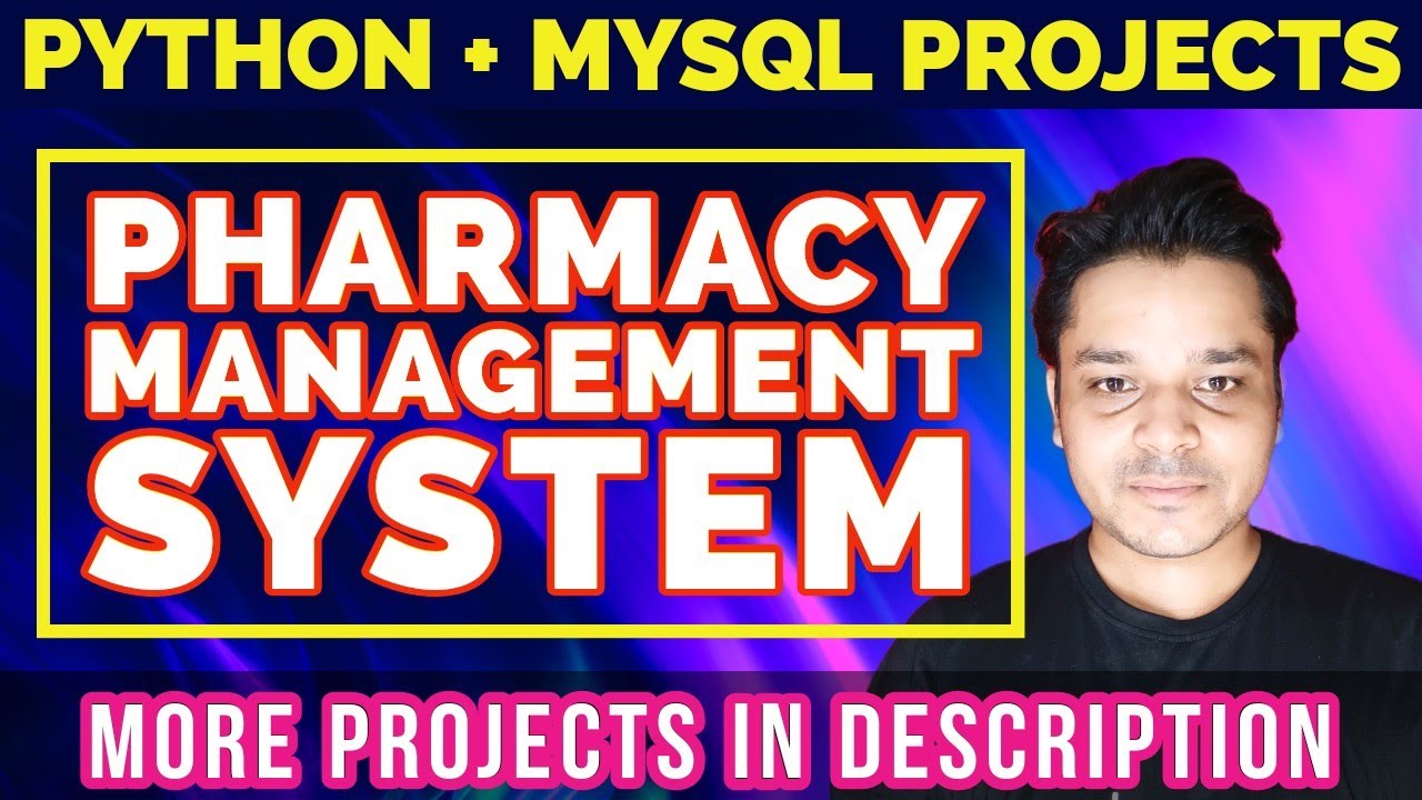 Pharmacy Management System | Python MySQL Projects | CBSE
