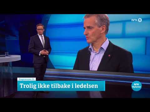 Feil med lyden i Dagsrevyen 21, 8. januar 2018