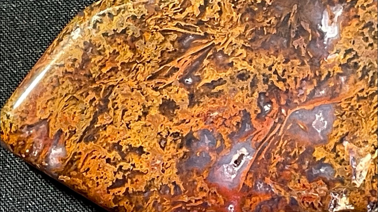 Lavic, CA. Polished Moss Agate, Jasper.