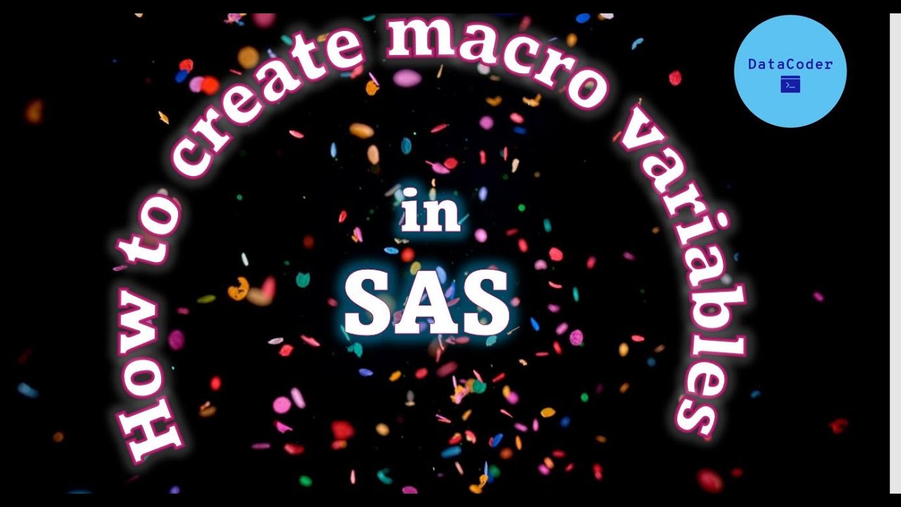 How to create macro variables in SAS