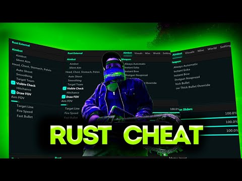 ⚠️ New Rust Cheat Menu 2025 | AimBot & Wallhack & ESP | Free Rust Hack 2025 / Undetected 🔥