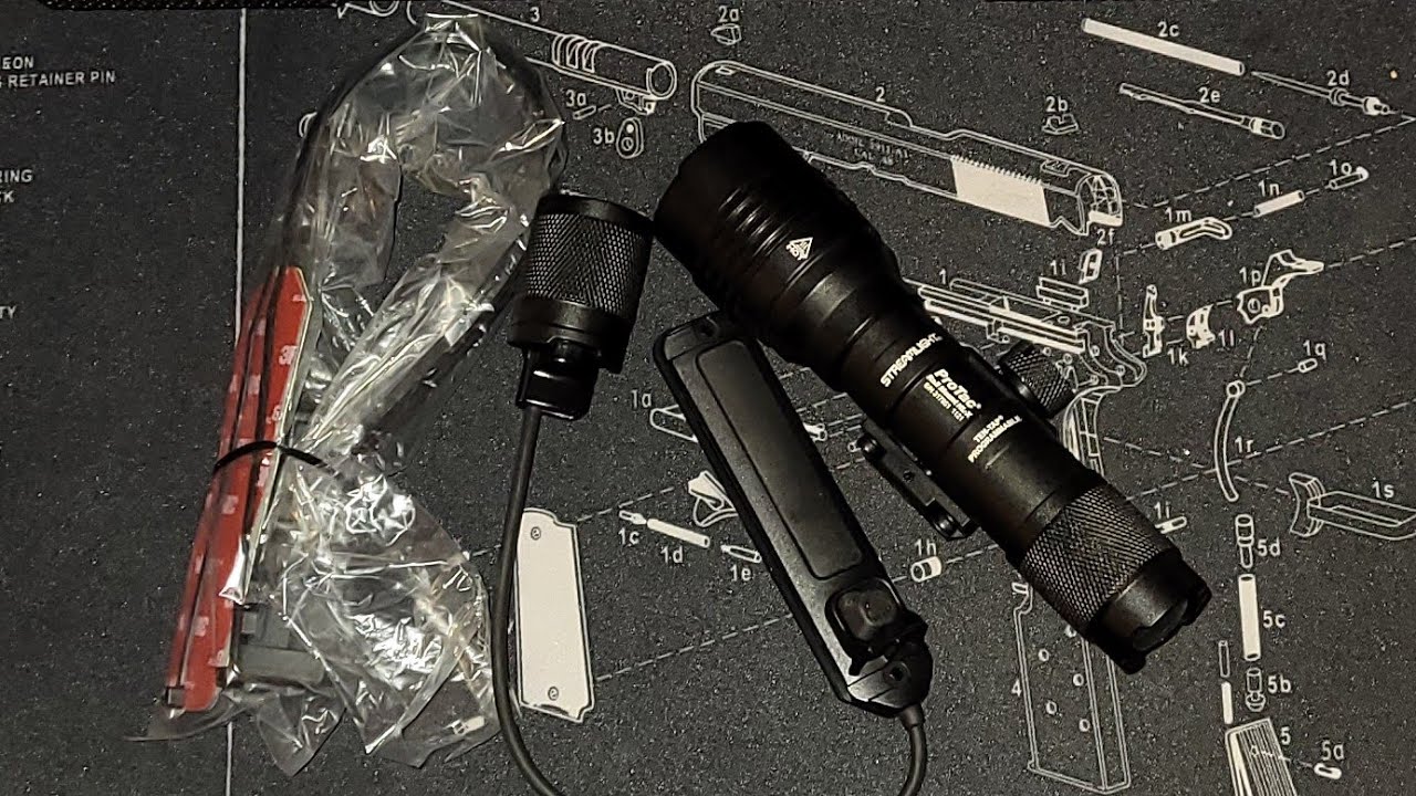 Streamlight Protac Rail Mount HL-X Unboxing