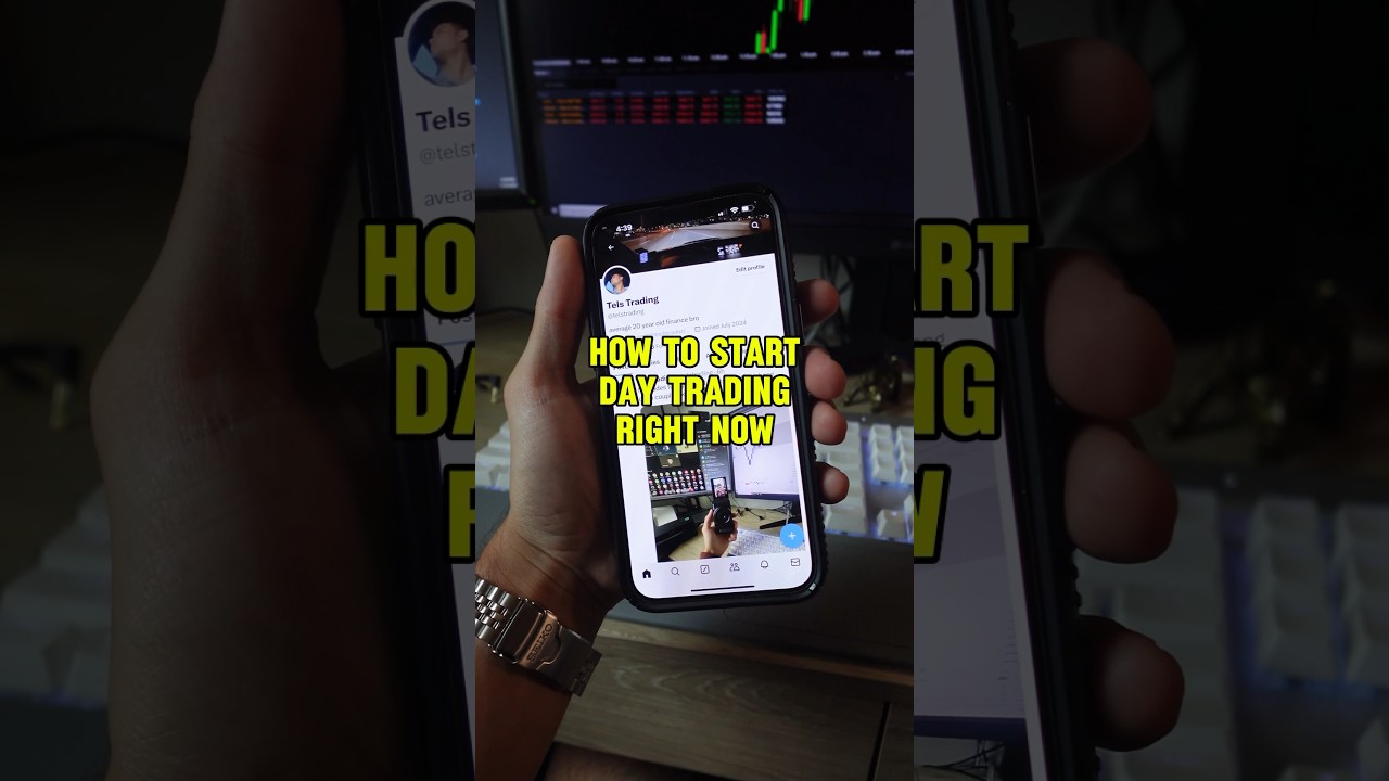 How to set up a trading account in 5 minutes #daytrader #trading