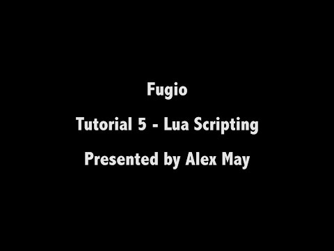 Fugio Tutorial 5 – Lua Scripting – bigfug creative software