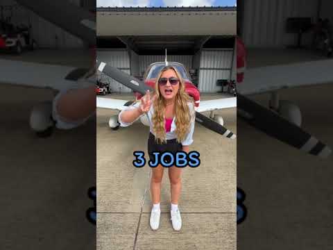 3 Jobs You Can Get As a Pilot and what they pay!