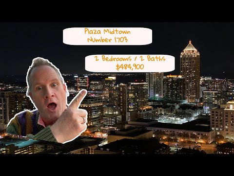 Midtown Atlanta Condos For Sale Plaza Midtown Number 1703