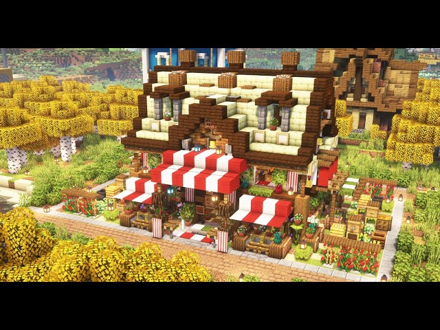 Fantasy Flower shop Minecraft Map