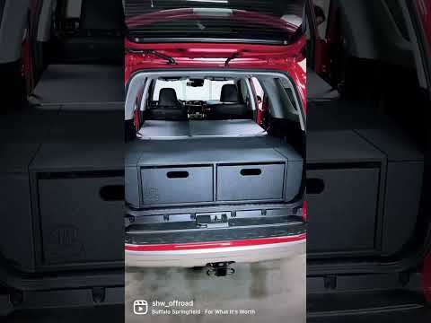 The 5th Gen 4Runner Ultralite with sleeping platforms🙌