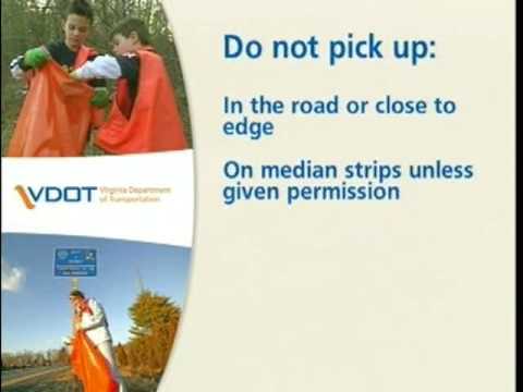 VDOT Adopt-a-Highway Volunteer Guidelines