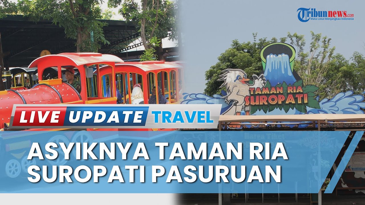 Asyiknya liburan di Taman Ria Suropati Pasuruan, ada aneka satwa dan ...