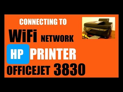 How to Connect HP OfficeJet 3830 All-In-One To Wireless / WiFi Network, review.