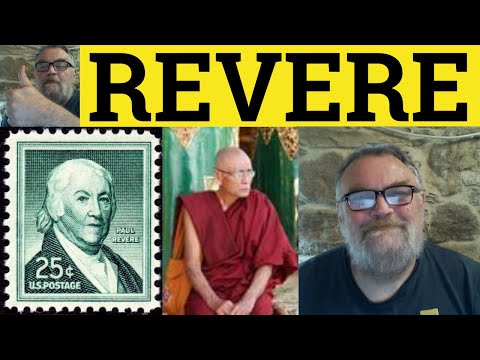 🔵 Revere Meaning - Reverence Examples - Reverent Defined - Reverend Definition - Formal Vocabulary