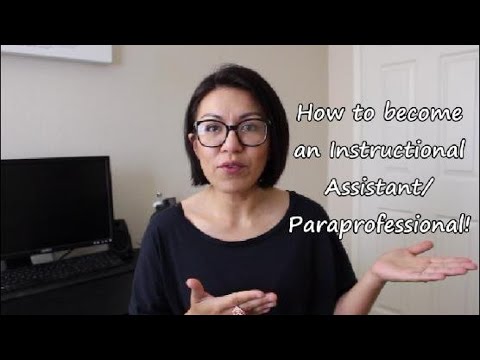 How I became an Instructional Assistant or Paraprofessional| Teaching the Petites