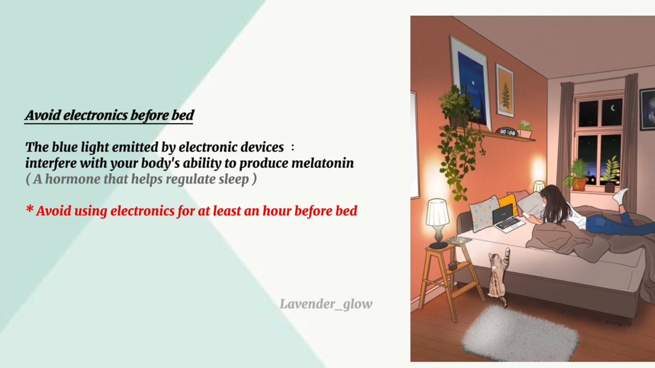 Creating Healthy Habits : Create a bedtime routine