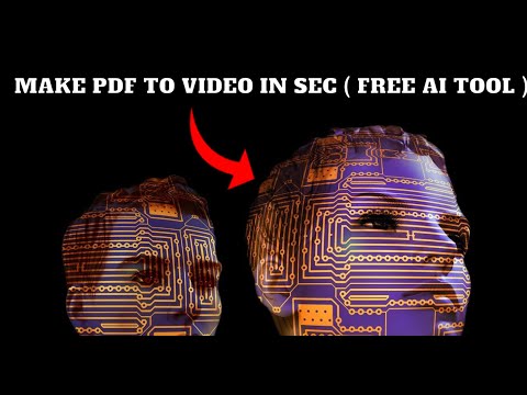 Pdf to Video converter ( AI TOOL ) Free