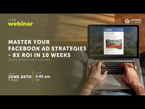 Master Your Facebook Ad Strategies - 8x ROI in 10 Weeks