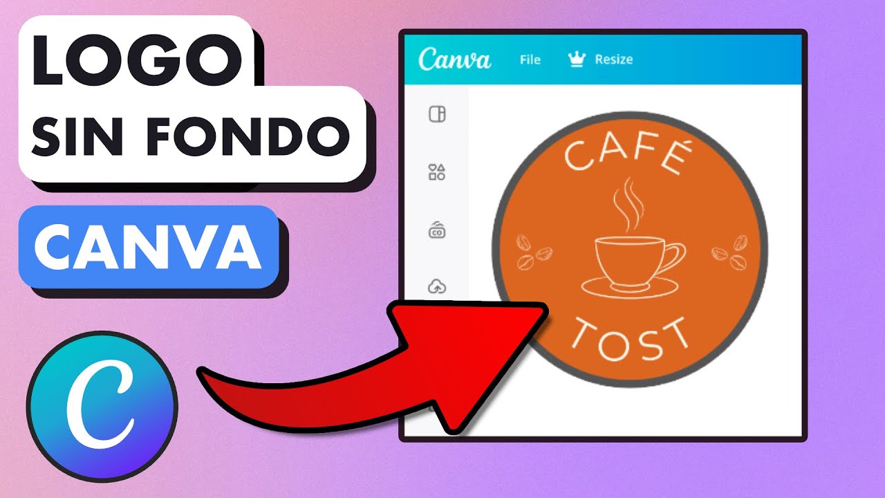 Cómo hacer un LOGO TRANSPARENTE y SIN FONDO en CANVA 🖼️