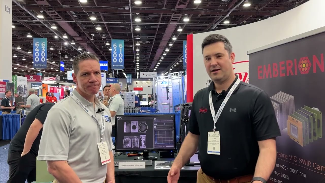 Perfect SWIR Vision: RMA, Emberion & Kowa at Automate 2025