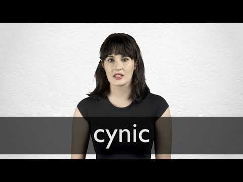 CYNIC 释义 | 柯林斯英语词典