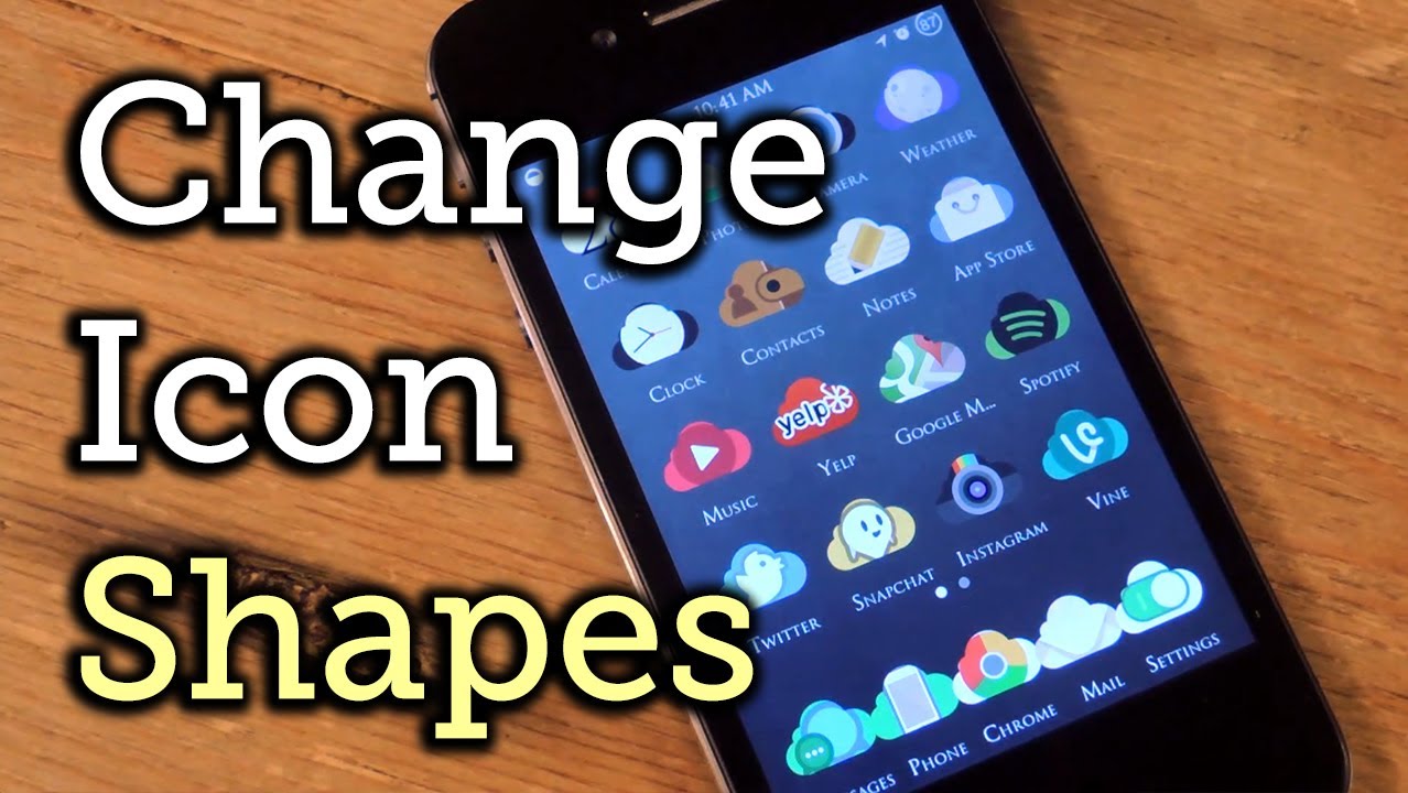 Change the Shape of Your iPhone's App Icons to Any Shape You Want - iOS 7 [How-To]