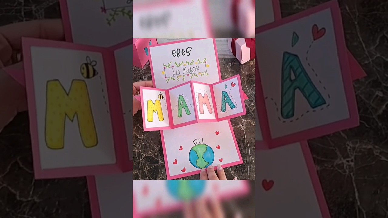 Carta 3D para el día de las madres 🤩