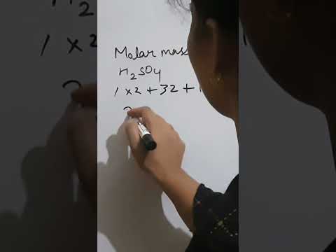 ##molar mass of H2SO4##