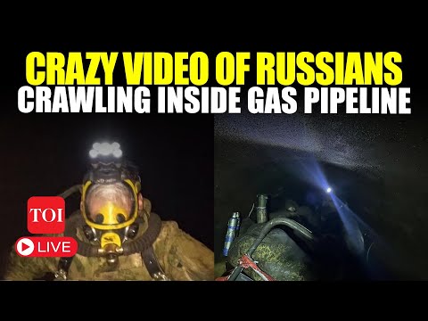 Kursk - Videos Show Russians Creeping Into Gas Pipeline, Walking 15 Kms ...