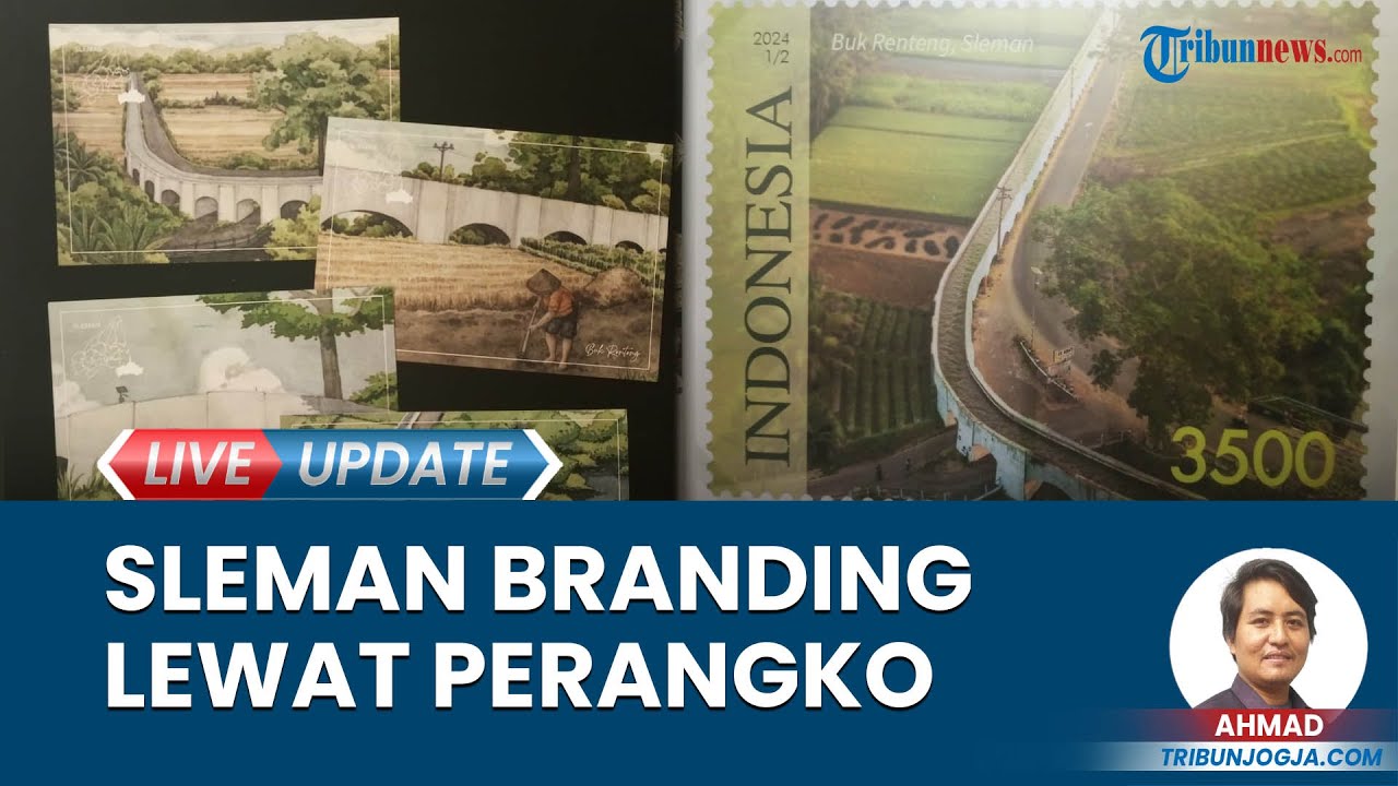 Hari Jadi Ke-108 Kota Sleman, Luncurkan Buk Renteng Dalam Bingkai Perangko Seri Penanda Kota ...