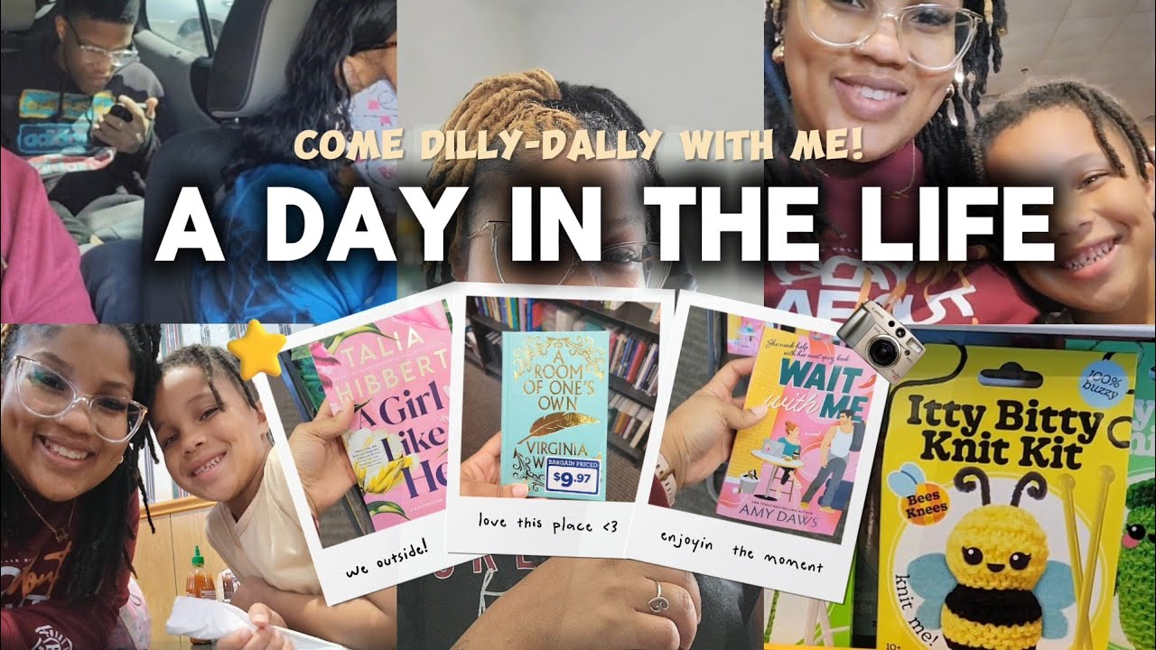 ✨️☀️We OUTSIDE today!!|Booksamillion|Five Below|Family, books & life!💞📚