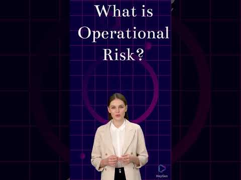 What is Operational Risk?