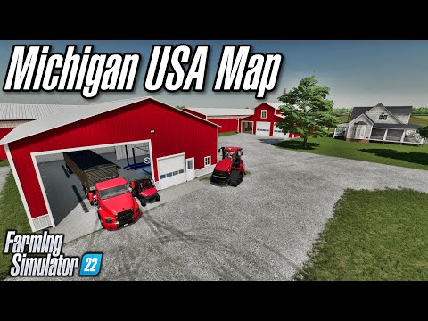 New Mods! Michigan USA Map, Massey Activa, & Clarkson US 4X! (28 Mods) | Farming Simulator 22
