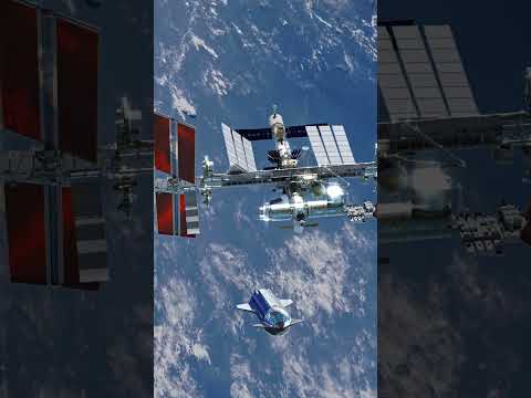 SpaceX Starship Docking at the International Space Station