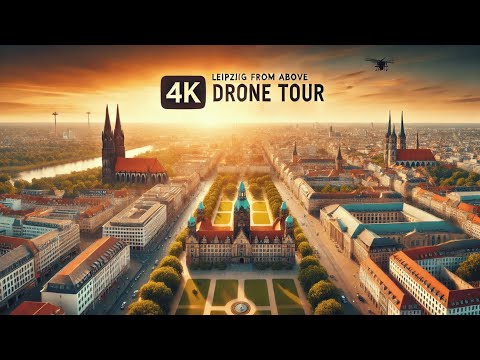 Leipzig , Germany 🇩🇪 | Aerial Beauty in 4K Drone Footage