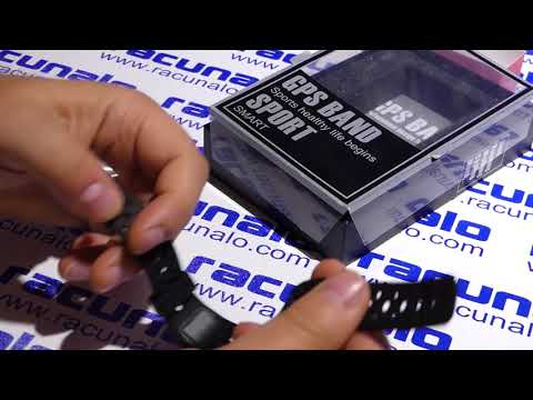 Makibes G03 - video recenzija GPS IP68 pametne narukvice (06.09.2017)