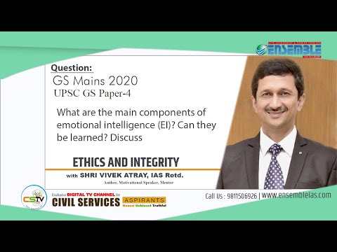 GS MAINS 2021। PAPER-4 । ETHICS AND INTEGRITY। Q & A SESSION । Vivek Atray, IAS