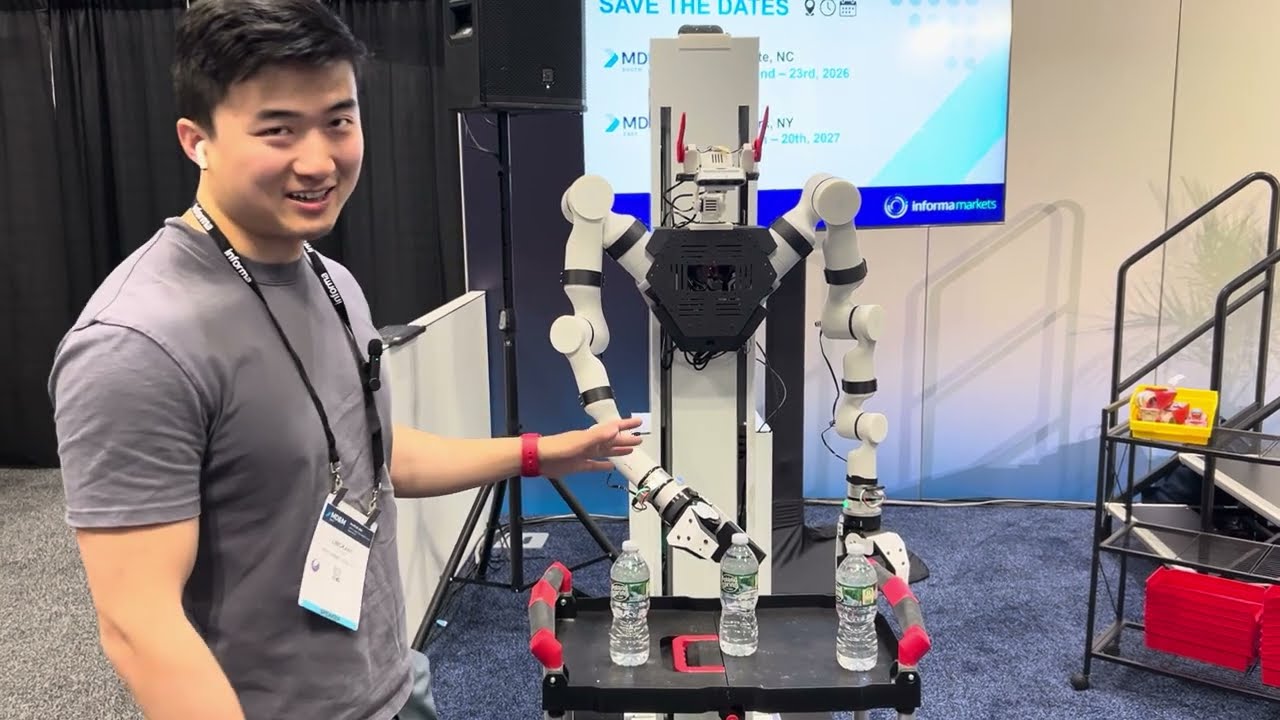 Red Rabbit Robotics Unveils New Technology at MD&M East 2025 | Live Demo with Co-Founder