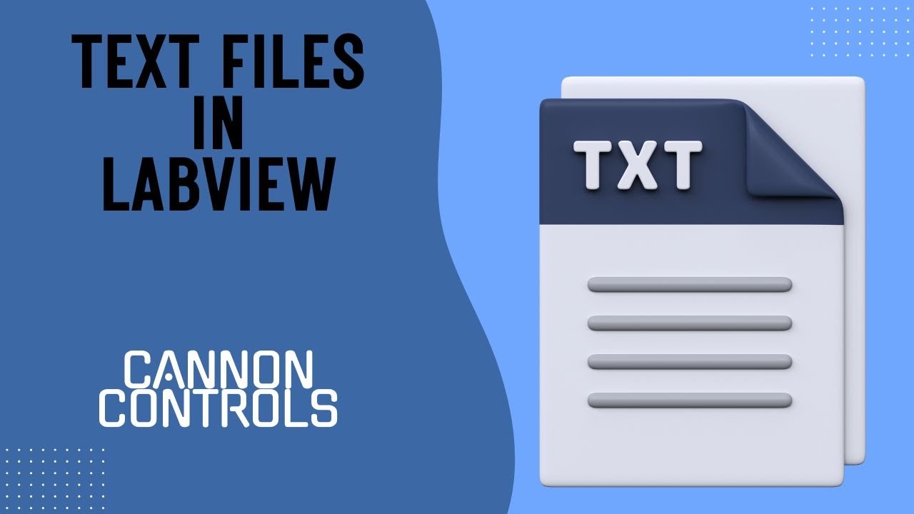 Working with Text Files in LabVIEW