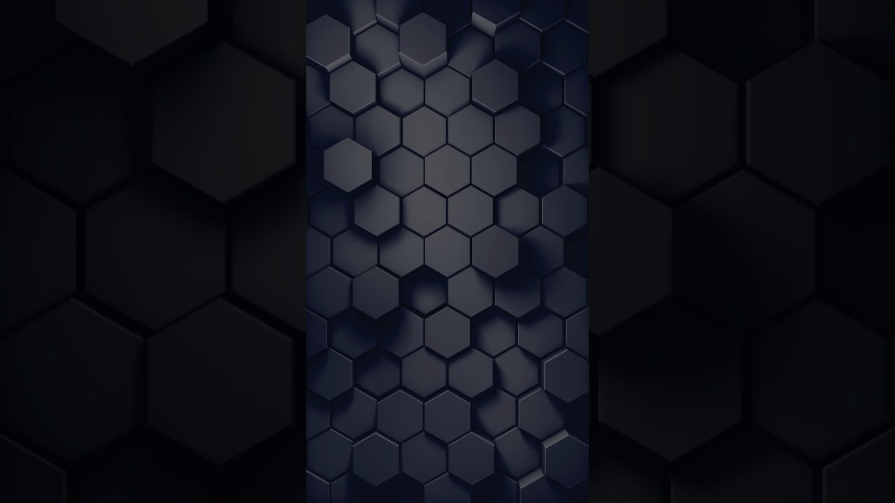 Black Hexagons