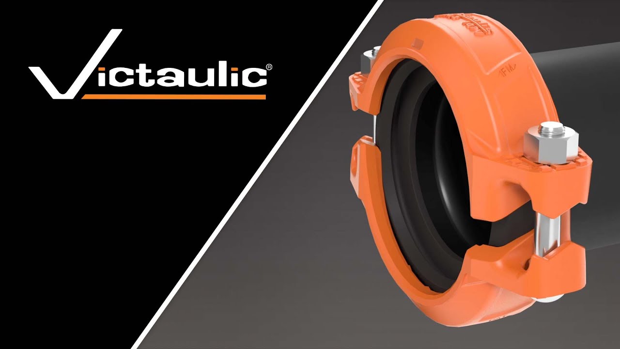 Style 107V Installation-Ready™ QuickVic™ Rigid Coupling Animation