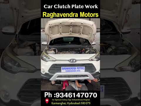 Car Clutch Plate Work #carservices #carclutch #bestcarservice #ragavendra #mechanic #shorts