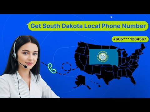 How to Buy a South Dakota Local Virtual Phone Number – All Area Codes Available