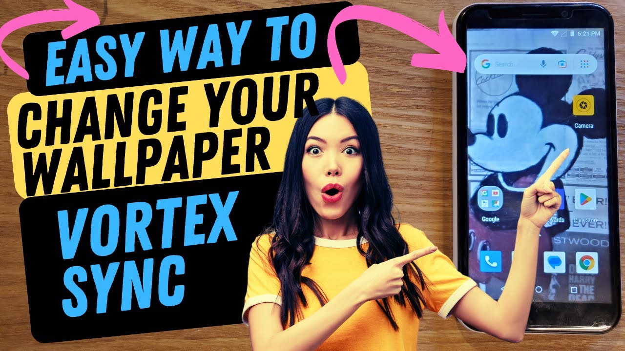 Vortex Sync - Help me change my Wallpaper on my Vortex Phone