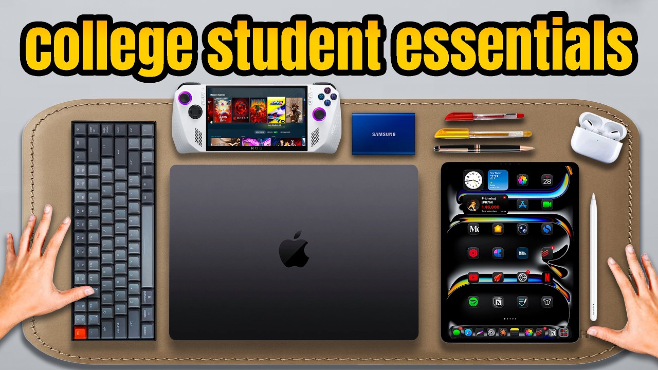 College Tech Essentials 2026 — 17 Gadgets Every Student Needs 🎒💻