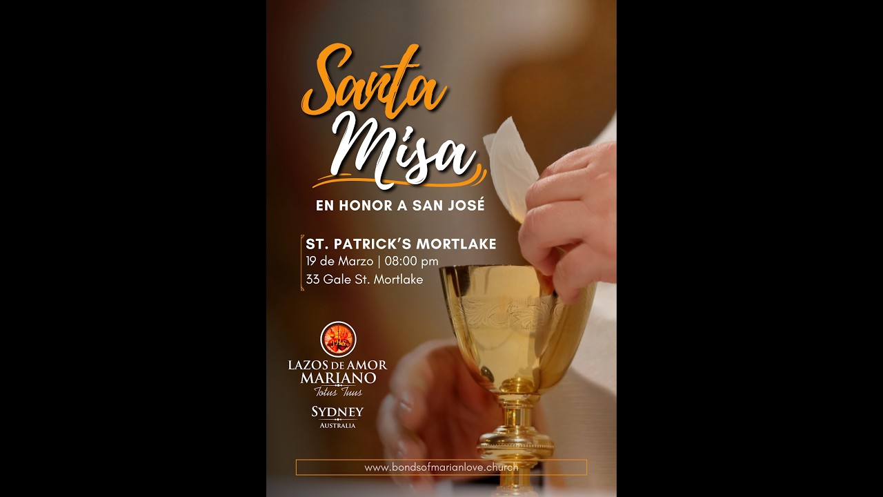 Misa en Honor a San José - 2026
